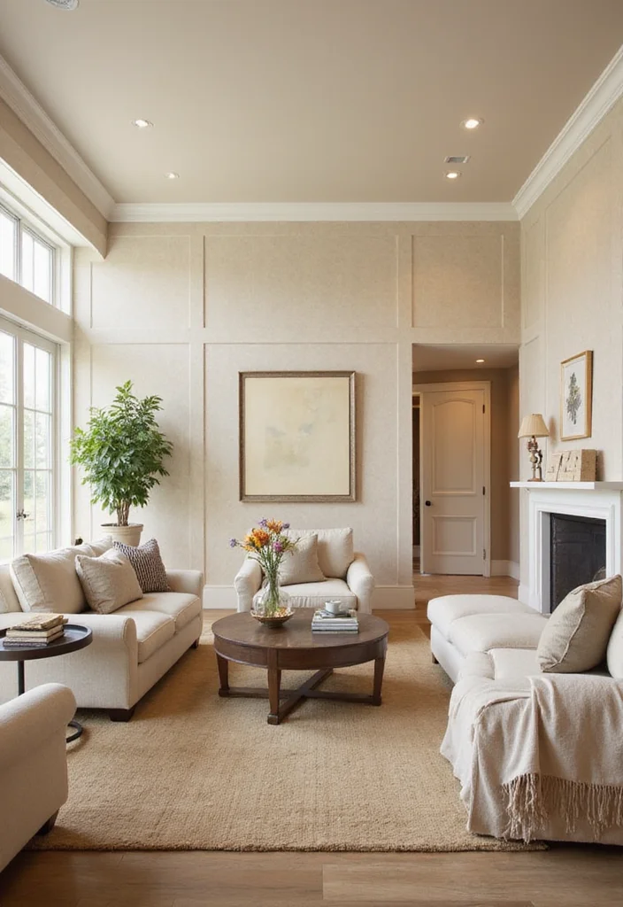 12 Beige Living Room Ideas for Soft Calm Neutral Comfort - Cozy Kitchenia