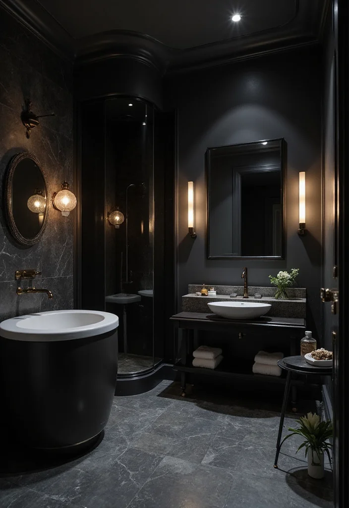 12 Men Bathroom Ideas for Simple Functional Modern Style - Cozy Kitchenia